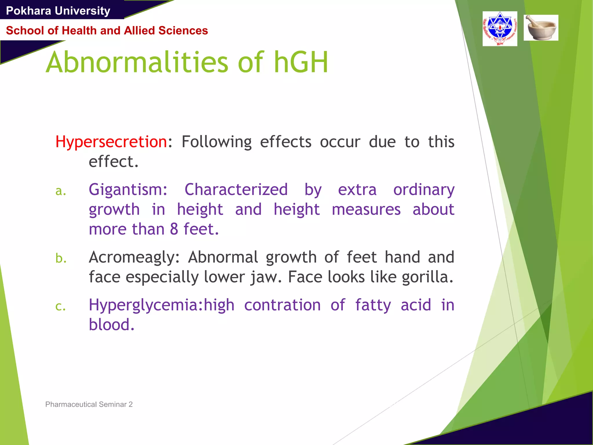 Shailendra human growth hormone | PPT