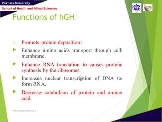 Shailendra human growth hormone | PPT