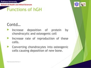 Shailendra human growth hormone | PPT