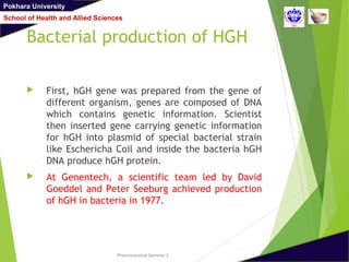 Shailendra human growth hormone | PPT