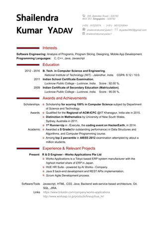 Shailendra_Resume_CoverLetter.pdf
