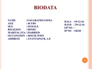 Case Presentation- Amavata | PPTX