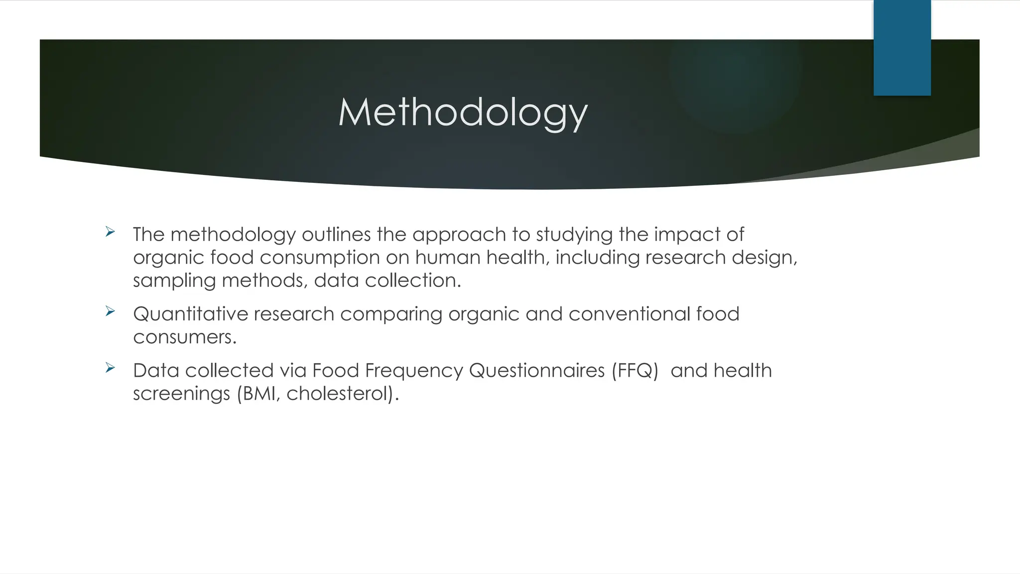 Impact of Organic Cuisine on health PPT by Shailesh Maliya | PPTX