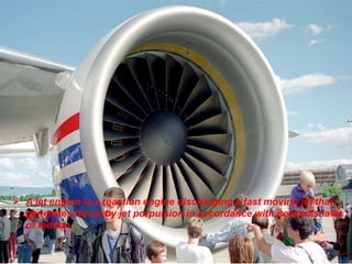 TURBOFAN ENGINE PPT | PPTX