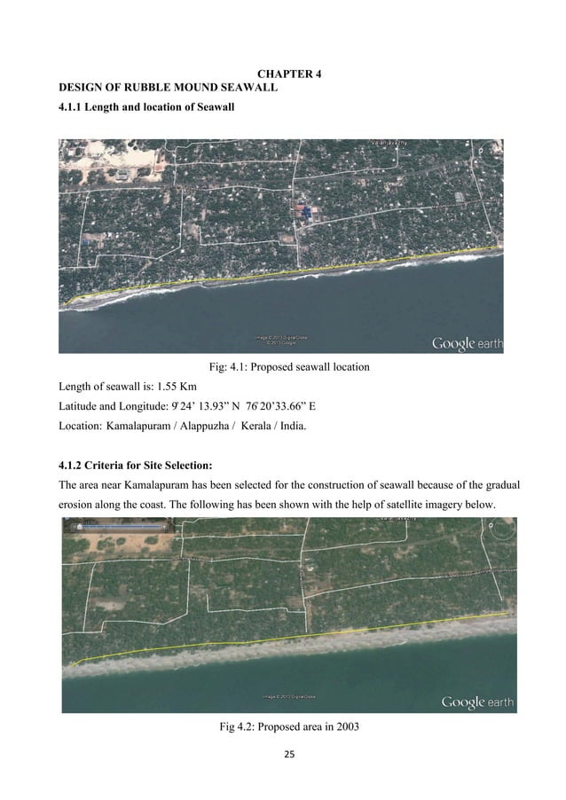Design of Rubble Mound Seawall | PDF | Geography | Science