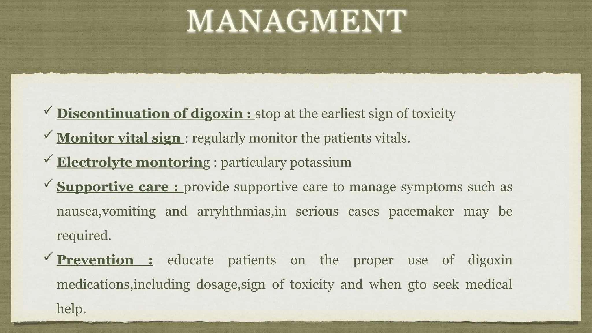 Digitalis toxicity.pptx kd tripathi conte | PPTX | Heart and ...