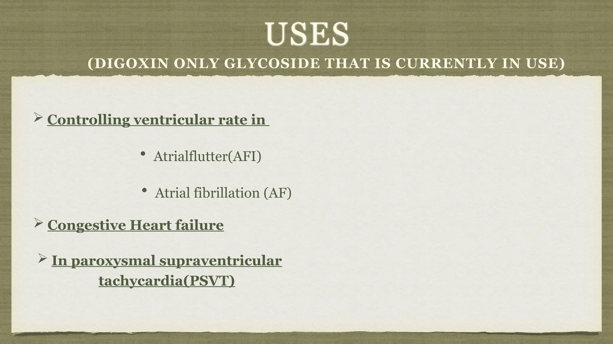 Digitalis toxicity.pptx kd tripathi conte | PPTX