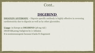 Digitalis toxicity.pptx kd tripathi conte | PPTX | Heart and ...