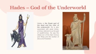 Greek Mythology (Gods and Goddesses) | PPTX