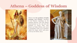 Greek Mythology (Gods and Goddesses) | PPTX