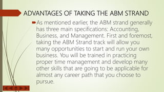 ABM | PPTX | Business | Business and Finance