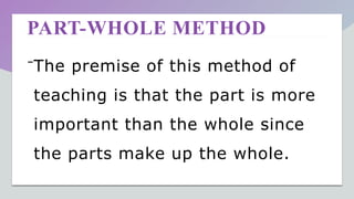 SHAIRA - PARTS OF THE TEACHING METHOD.pptx