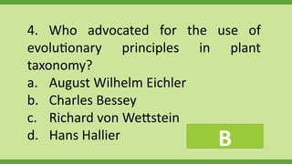 SYSYEMS OF PHYLOGENY AND CLASSIFICATIONS | PPT