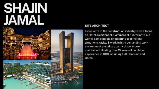 Shajin Jamal-Project Portfolio | PPT