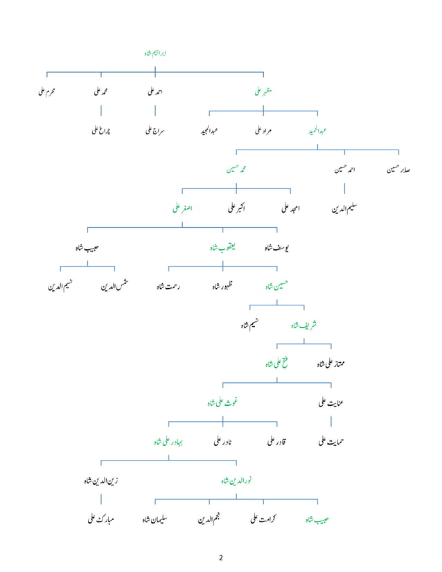 Shajra e nasab of alwari rasool puri sadaat | PDF