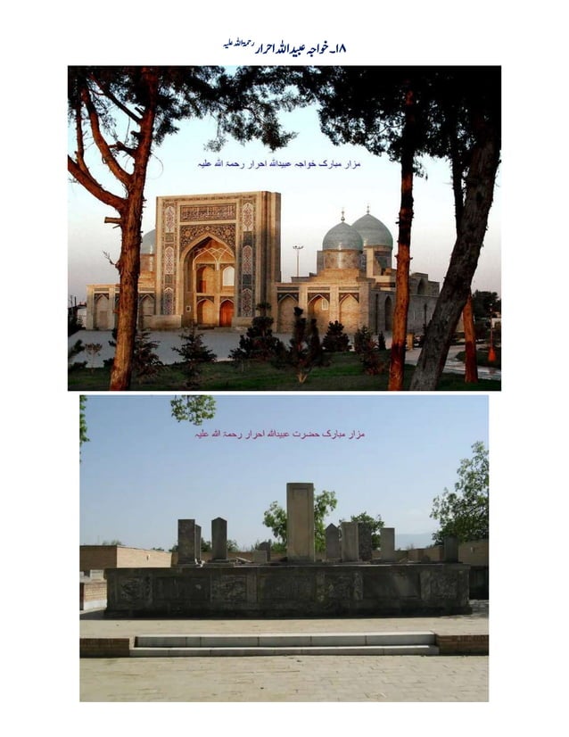 Naqshbandi Shajra in detail with mazaraat | PDF | Islam | Religion ...