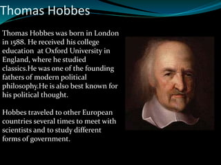 Thomas Hobbes | PPTX