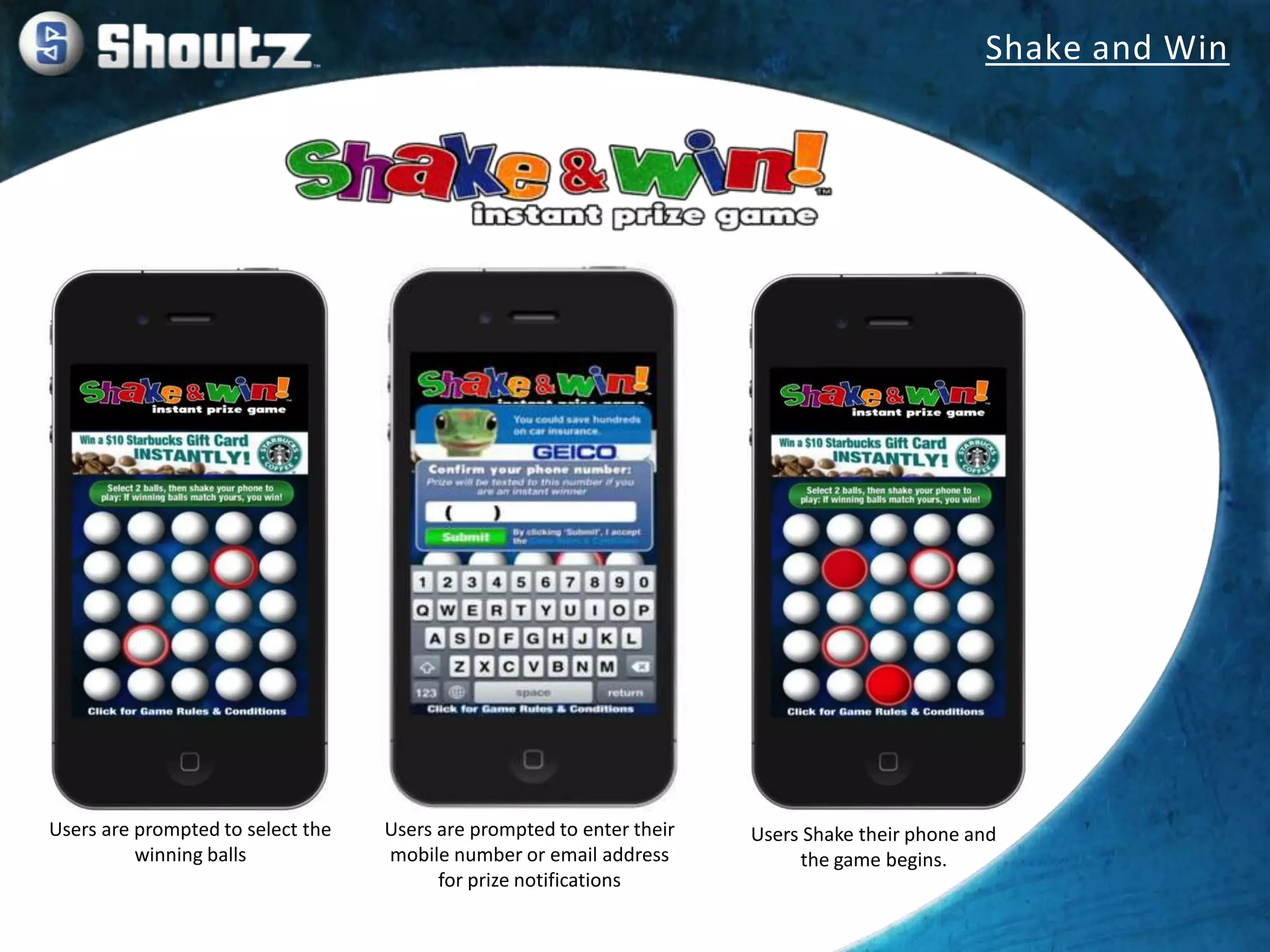 Shake andwinppt | PPT