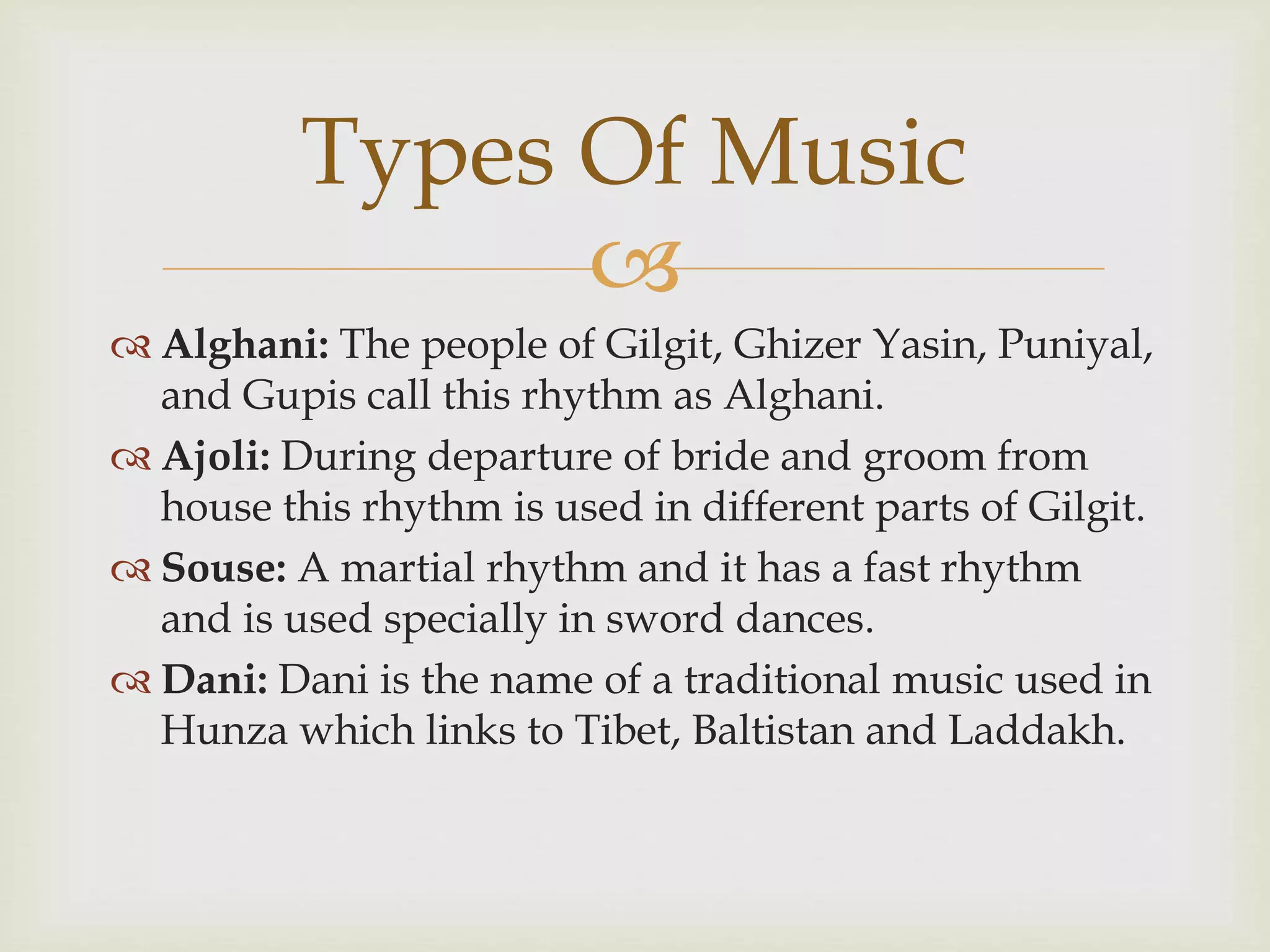 Culture Of Gilgit Baltistan | PPTX