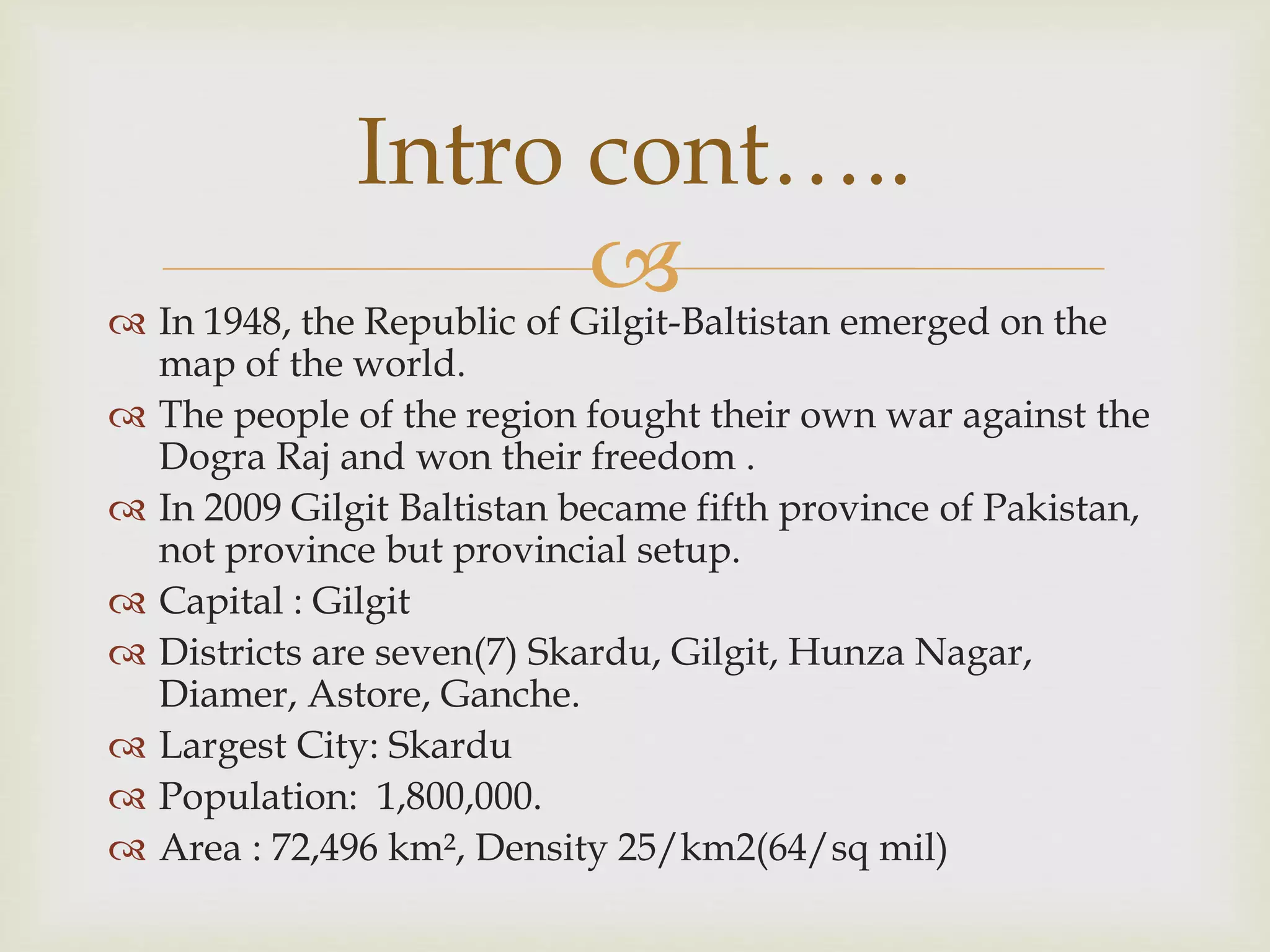 Culture Of Gilgit Baltistan | PPTX