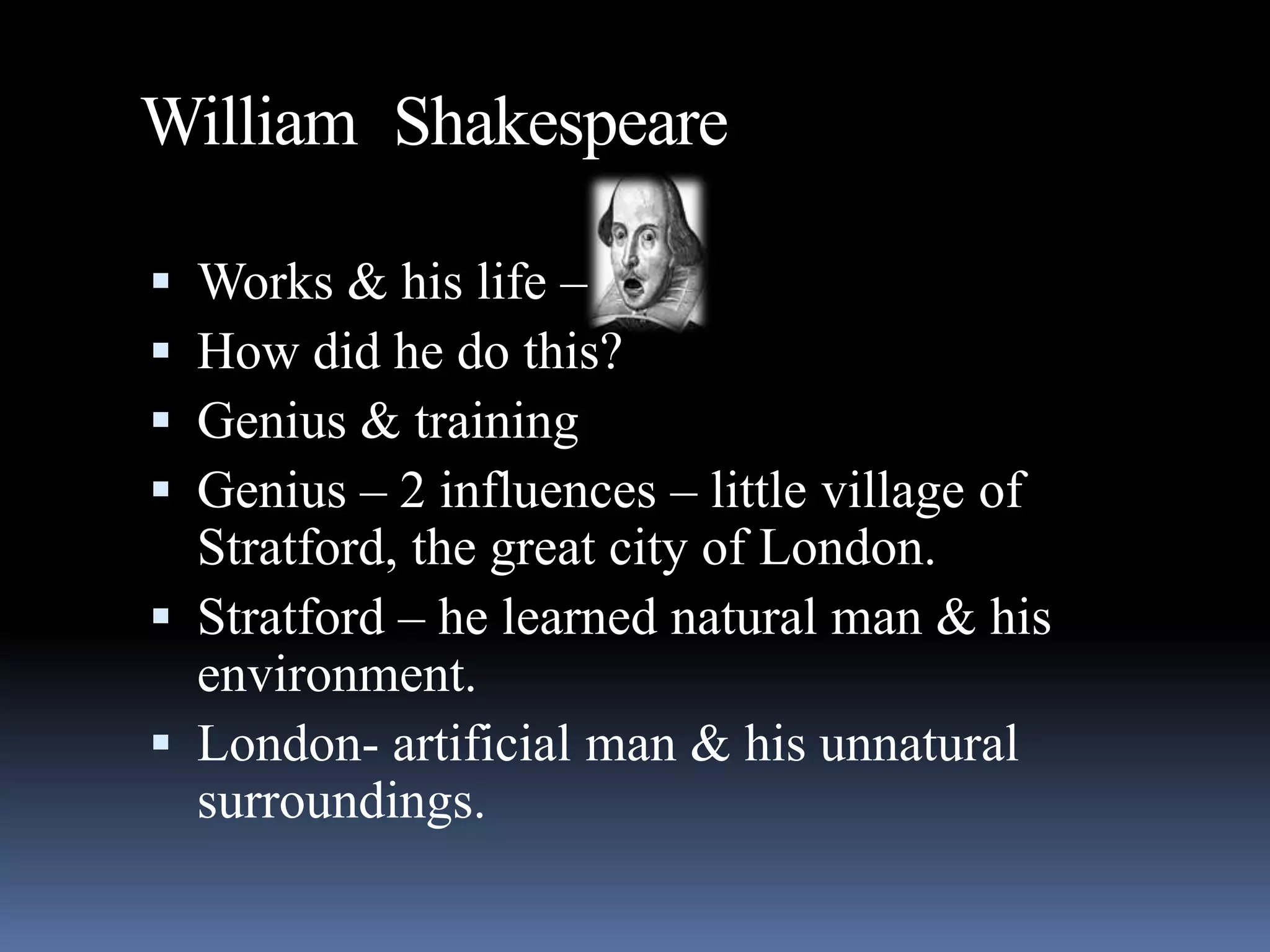Shakespeare | PPTX