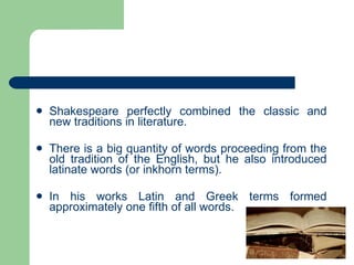 Shakespearean Times | PPT