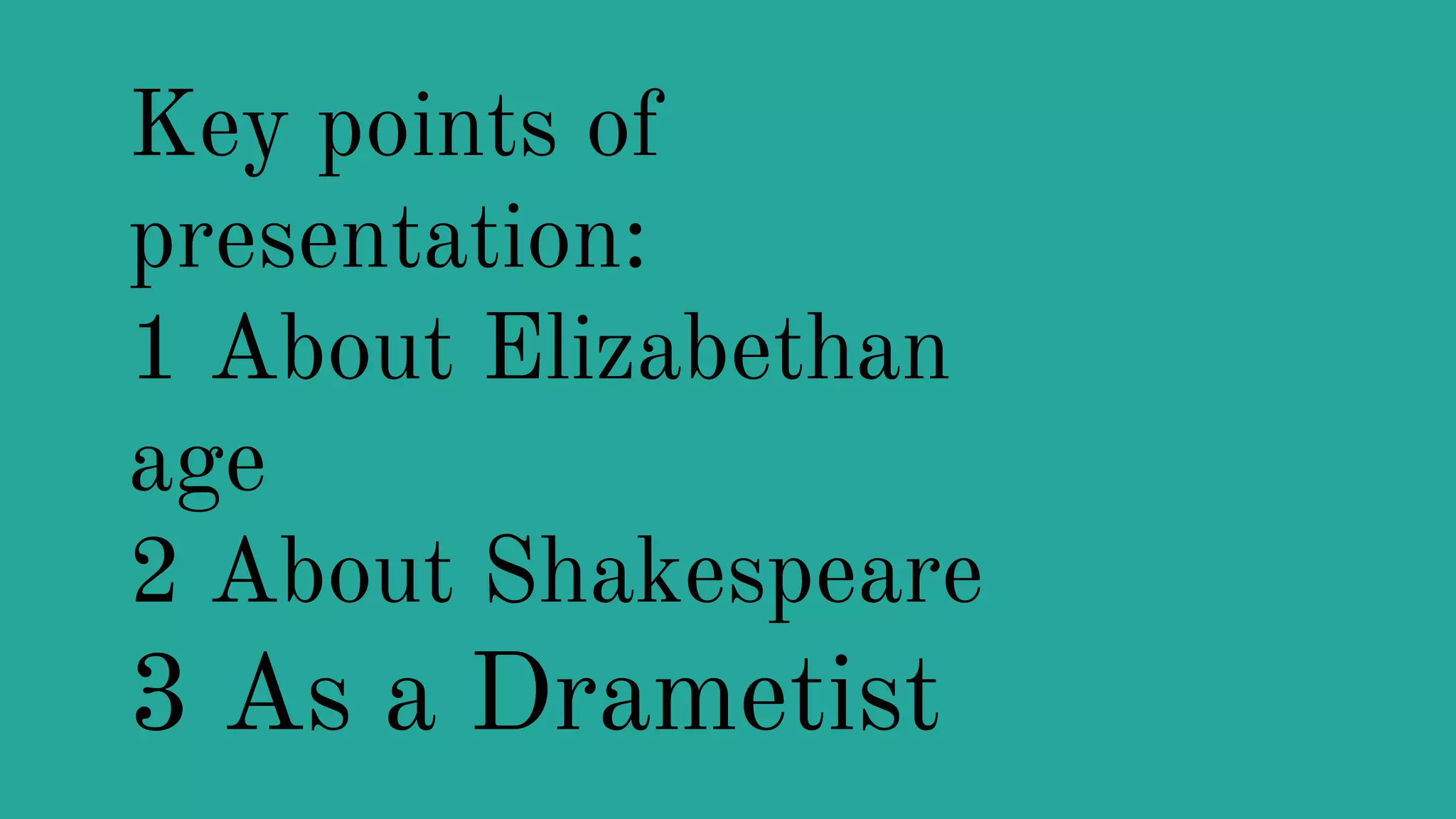 William Shakespeare | PPTX