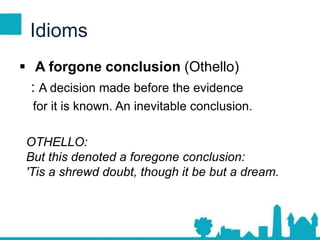 Shakespeare's Influences | PPTX