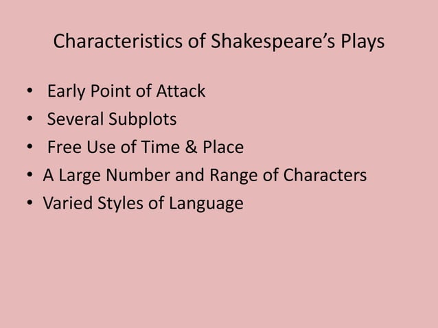 Shakespeare PAHS | PPTX