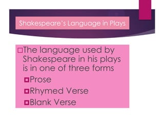 Shakespeare | PPTX