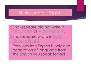 Shakespeare | PPTX
