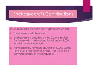 Shakespeare | PPTX