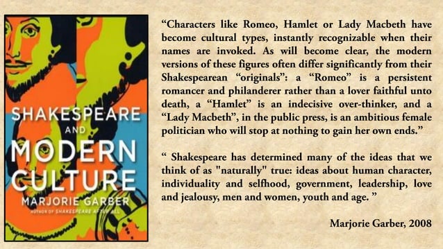 Contemporary Shakespeare | PPT