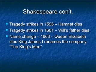 Shakespeare | PPT