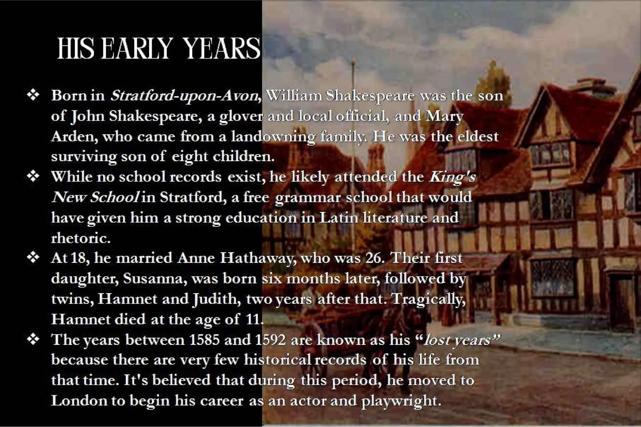 A Powerpoint presentation on The Bard of Avon, William Shakespeare | PPTX