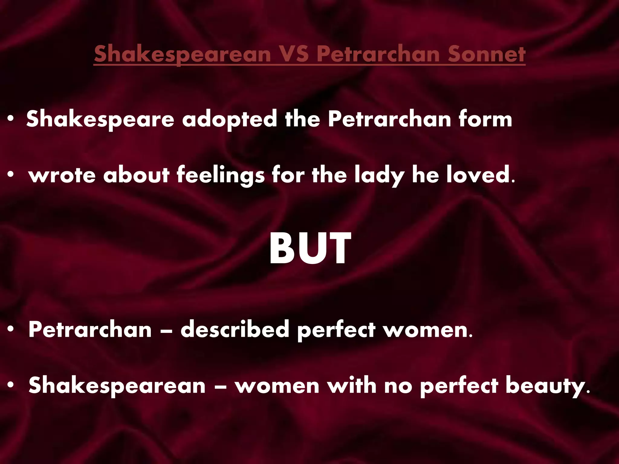 Shakespeare sonnet18-130 (1) | PPTX