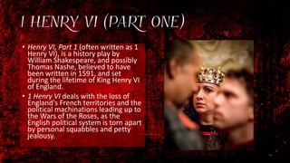 Shakespeare the war of the roses | PPSX