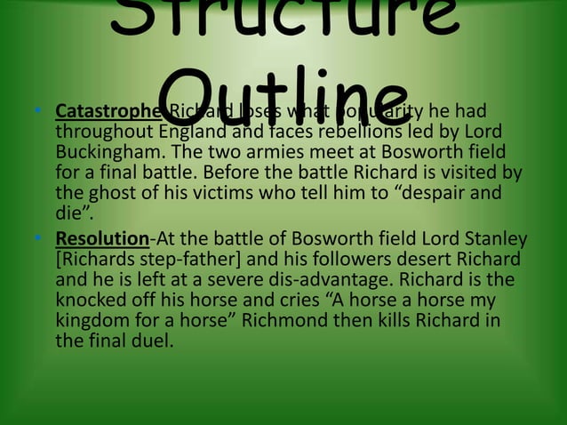 Shakespearean Charecter Study- Richard the Third | PPTX