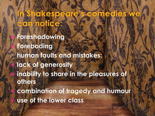 Shakespearean Comedies | PPTX