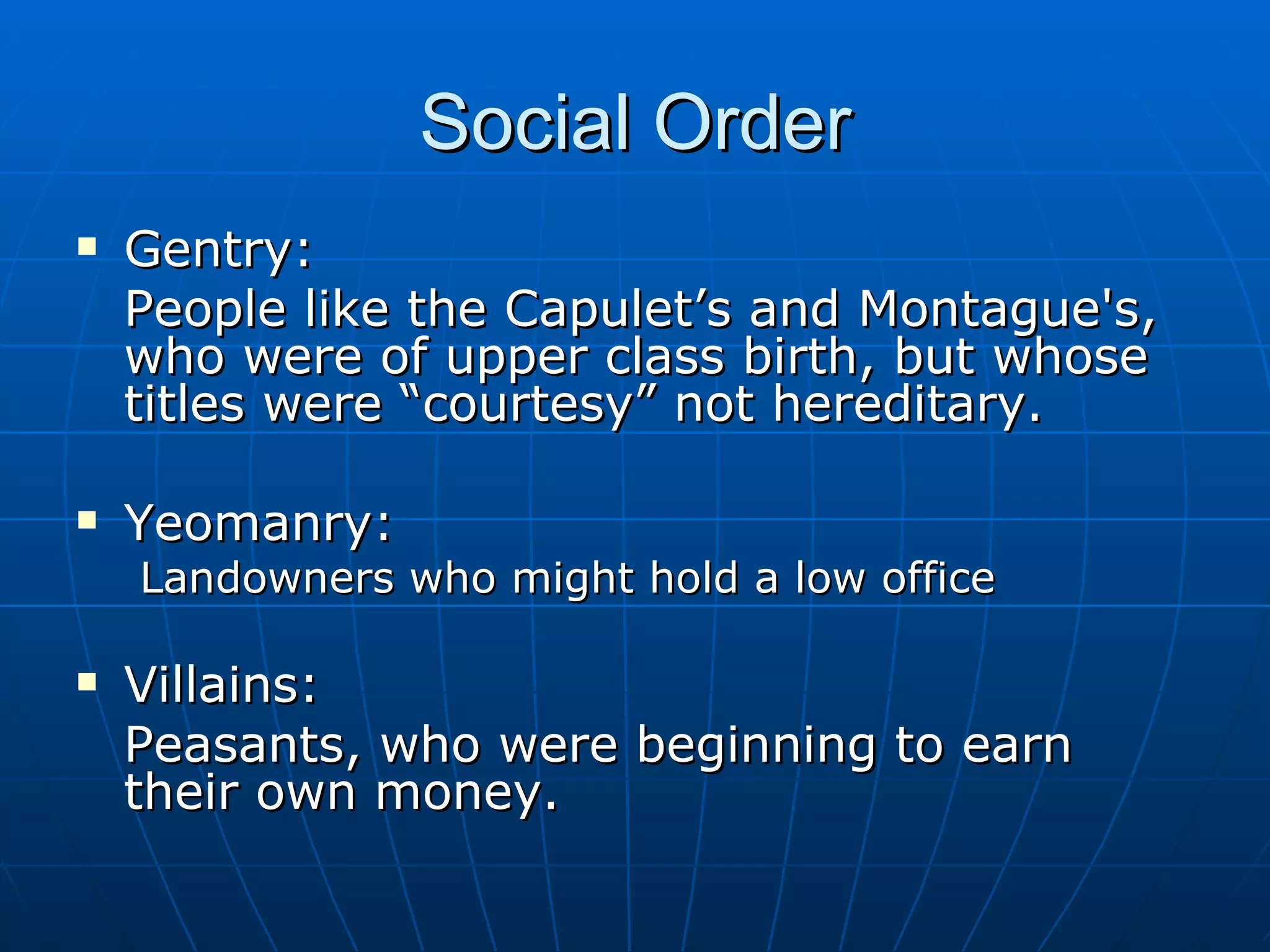 Shakespeare And His Times Notes | PPT