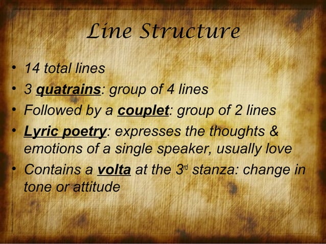 Shakespearean Sonnets | PPT | Poetry | Books and Literature