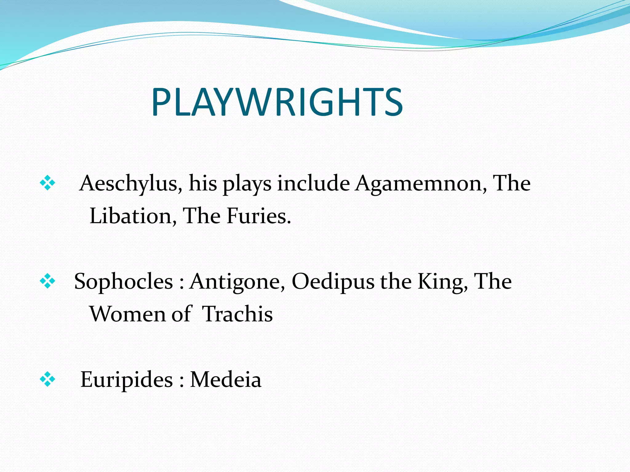 Shakespearean tragedy and greek tragedy | PPTX