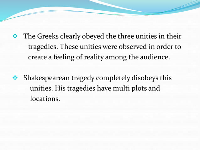 Shakespearean tragedy and greek tragedy | PPTX | Drama | Genres