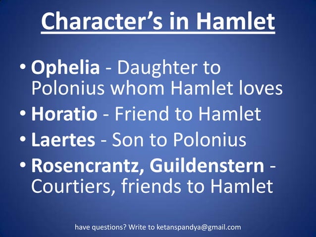 Shakespearean tragedy with special reference to Hamlet | PPT