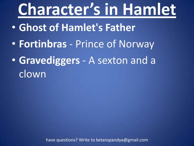 Shakespearean tragedy with special reference to Hamlet | PPT