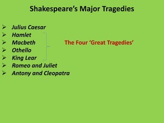 Shakespeare Biography | PPTX