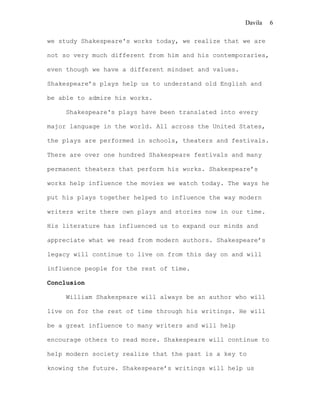 William Shakespeare | DOC