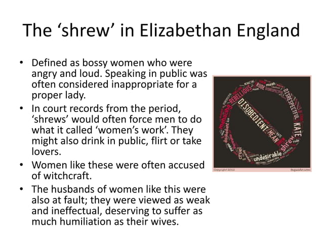 Elizabethan Beliefs & Taming of the Shrew | PPTX | Astrology | Religion ...