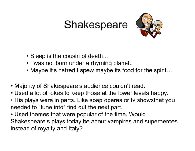 Shakespeare Intoduction | PPT