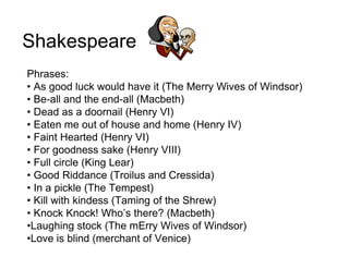 Shakespeare Intoduction | PDF